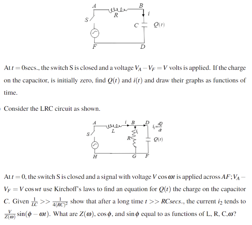 Solved Please help solve the two circuit problems, I have a | Chegg.com