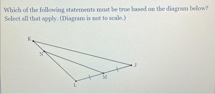 Solved Which of the following statements must be true based | Chegg.com