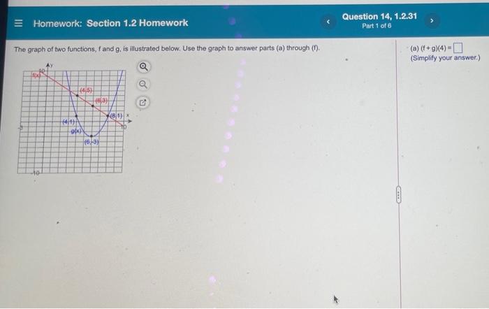 Solved Homework: Section 1.2 Homework Question 14, 1.2.31 | Chegg.com