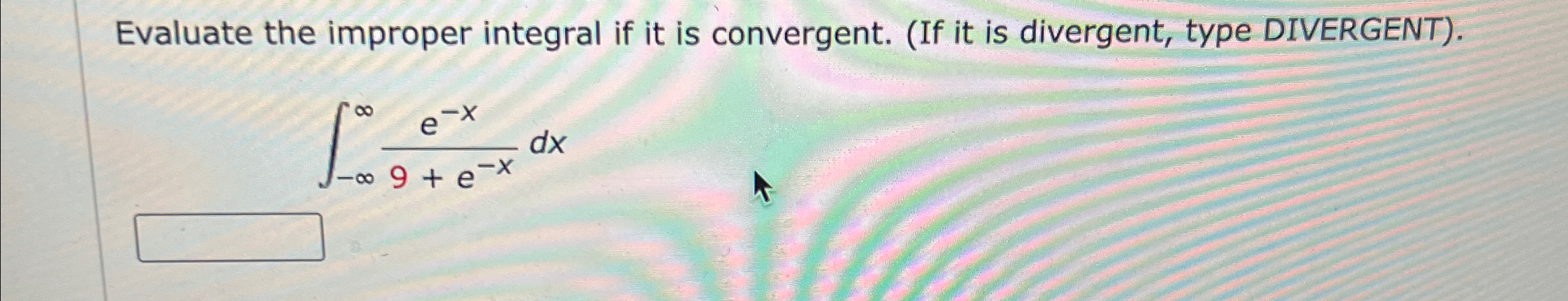 Solved Evaluate the improper integral if it is convergent. | Chegg.com