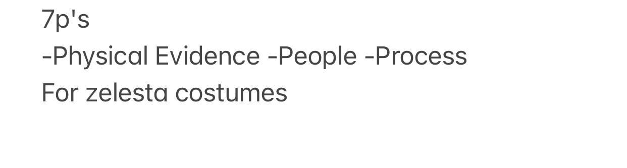7p's -Physical Evidence - People - Process For | Chegg.com