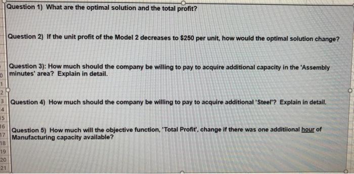 Solved On the tab labeled "Original Problem", I have | Chegg.com