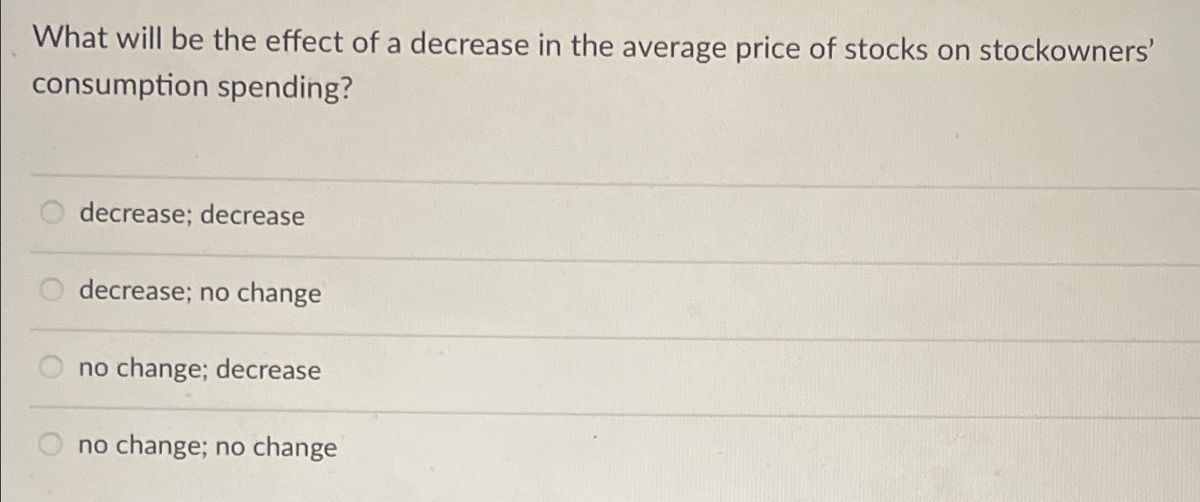 Solved What will be the effect of a decrease in the average | Chegg.com