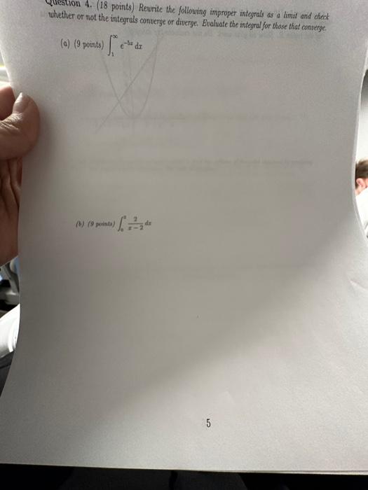 Solved Question 4. (18 points) Rewnite the following | Chegg.com