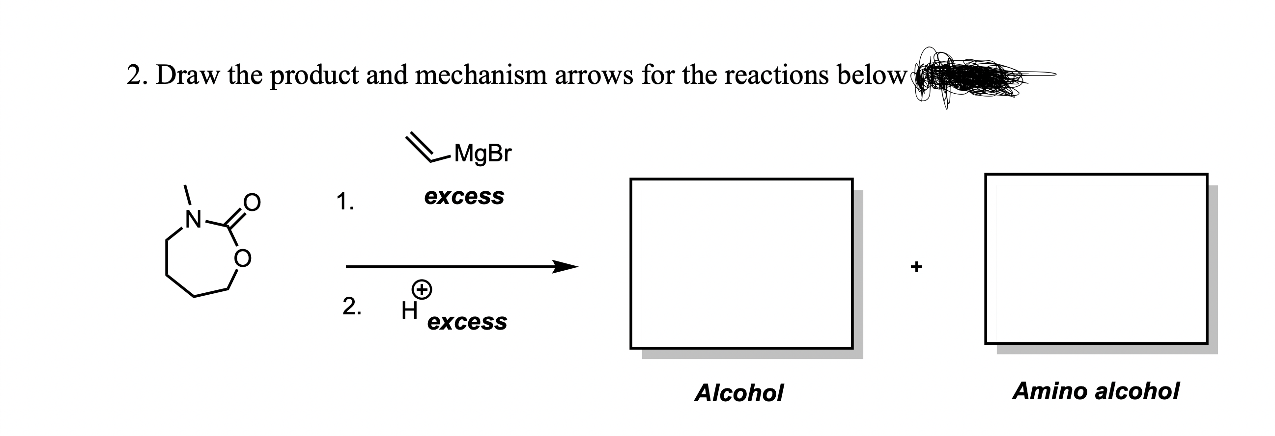 Solved please draw the arrows to show the mechnism and hwo | Chegg.com