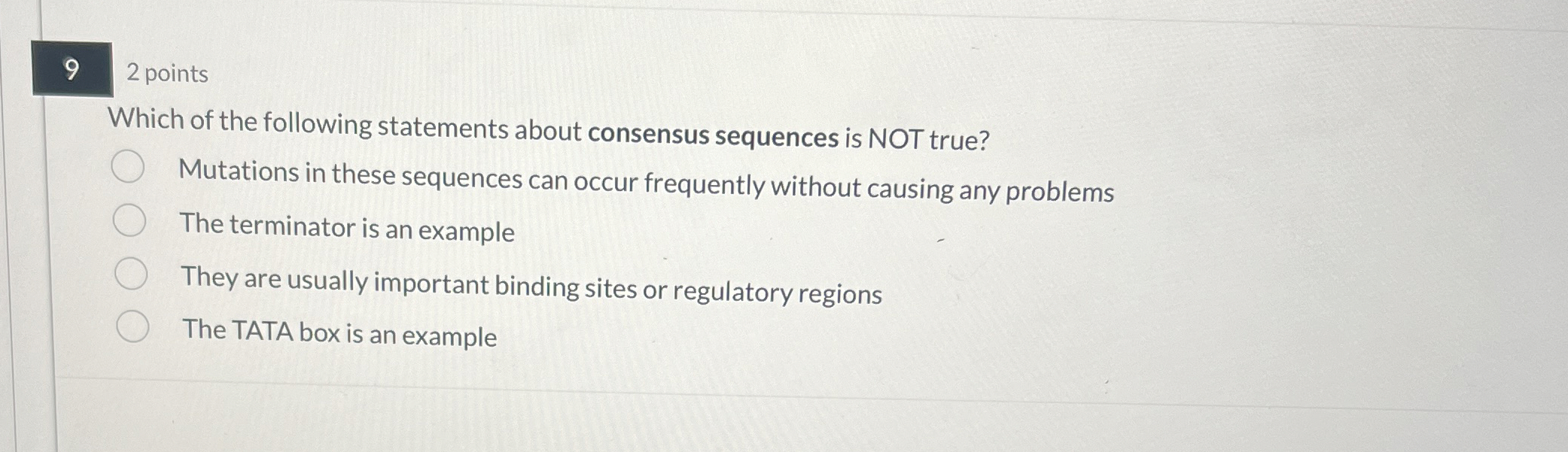 Solved 92 ﻿pointsWhich of the following statements about | Chegg.com