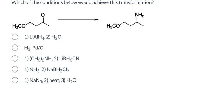 Solved Which of the conditions below would achieve this | Chegg.com