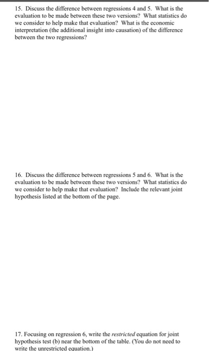 Chapter 8 - Nonlinear Regression Functions Data fra | Chegg.com