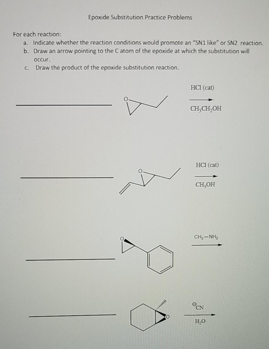 Solved Alcohol Oxidation Practice Problems For each | Chegg.com