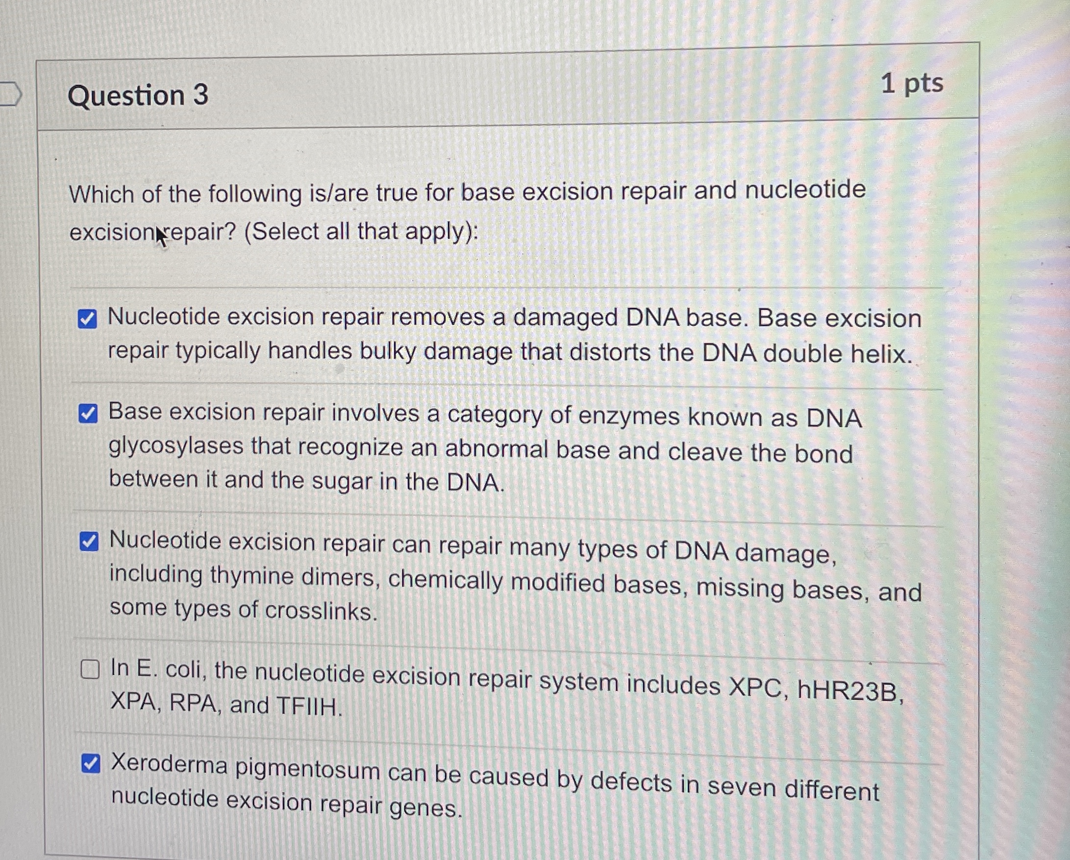 Solved Question 31 ﻿ptsWhich of the following is/are true | Chegg.com