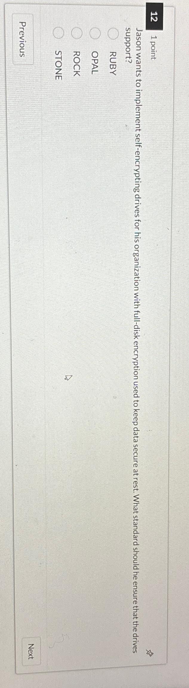 Solved 121 ﻿pointJason wants to implement self-encrypting | Chegg.com