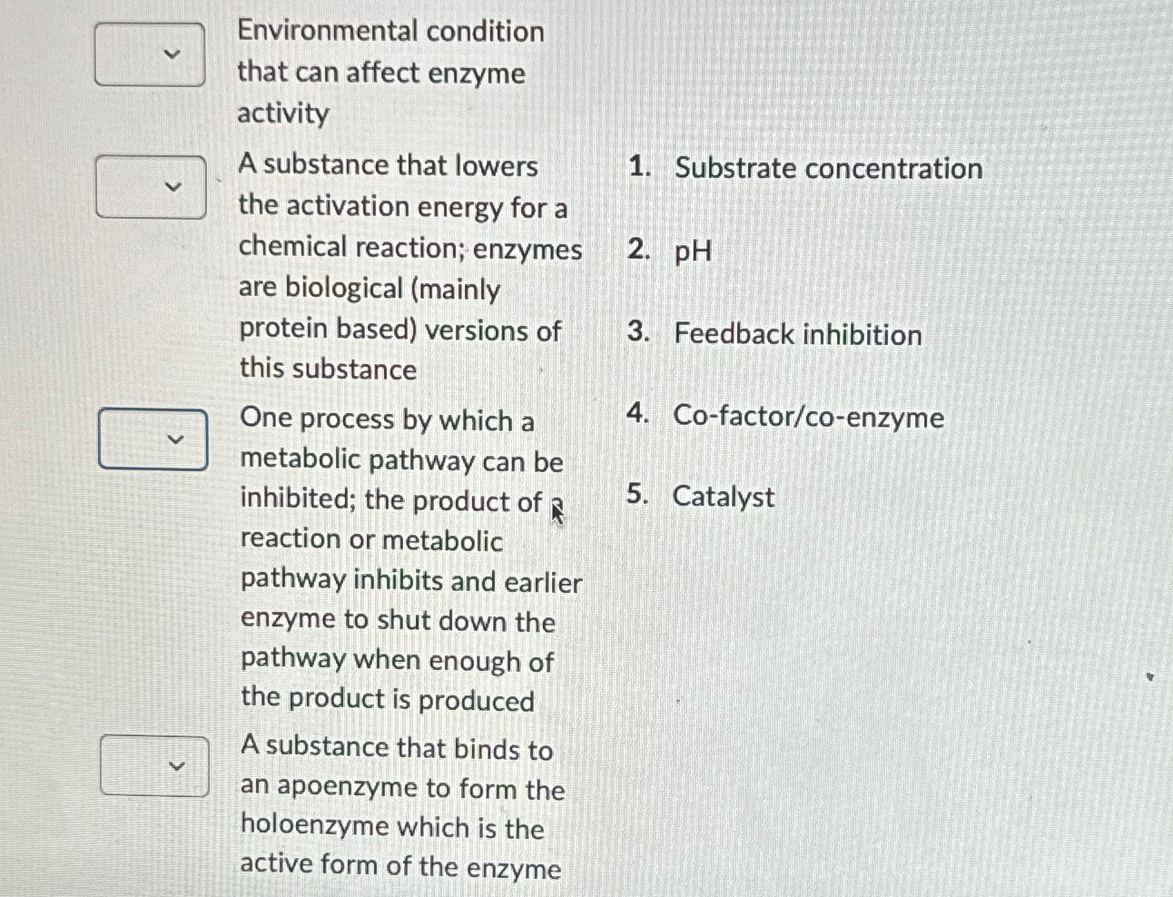Solved Environmental conditionthat can affect | Chegg.com