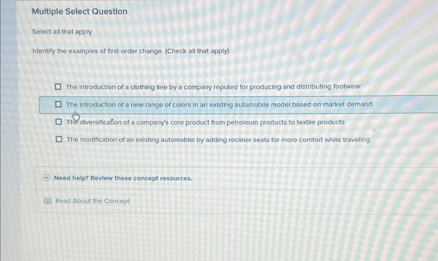 Solved Multiple Select QuestionSelect all that applyIdentify | Chegg.com