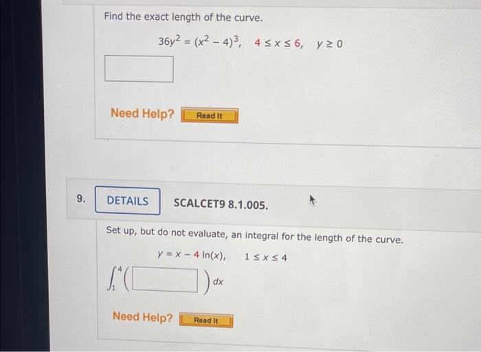 Solved Consider the arc of the curve from point P to point | Chegg.com