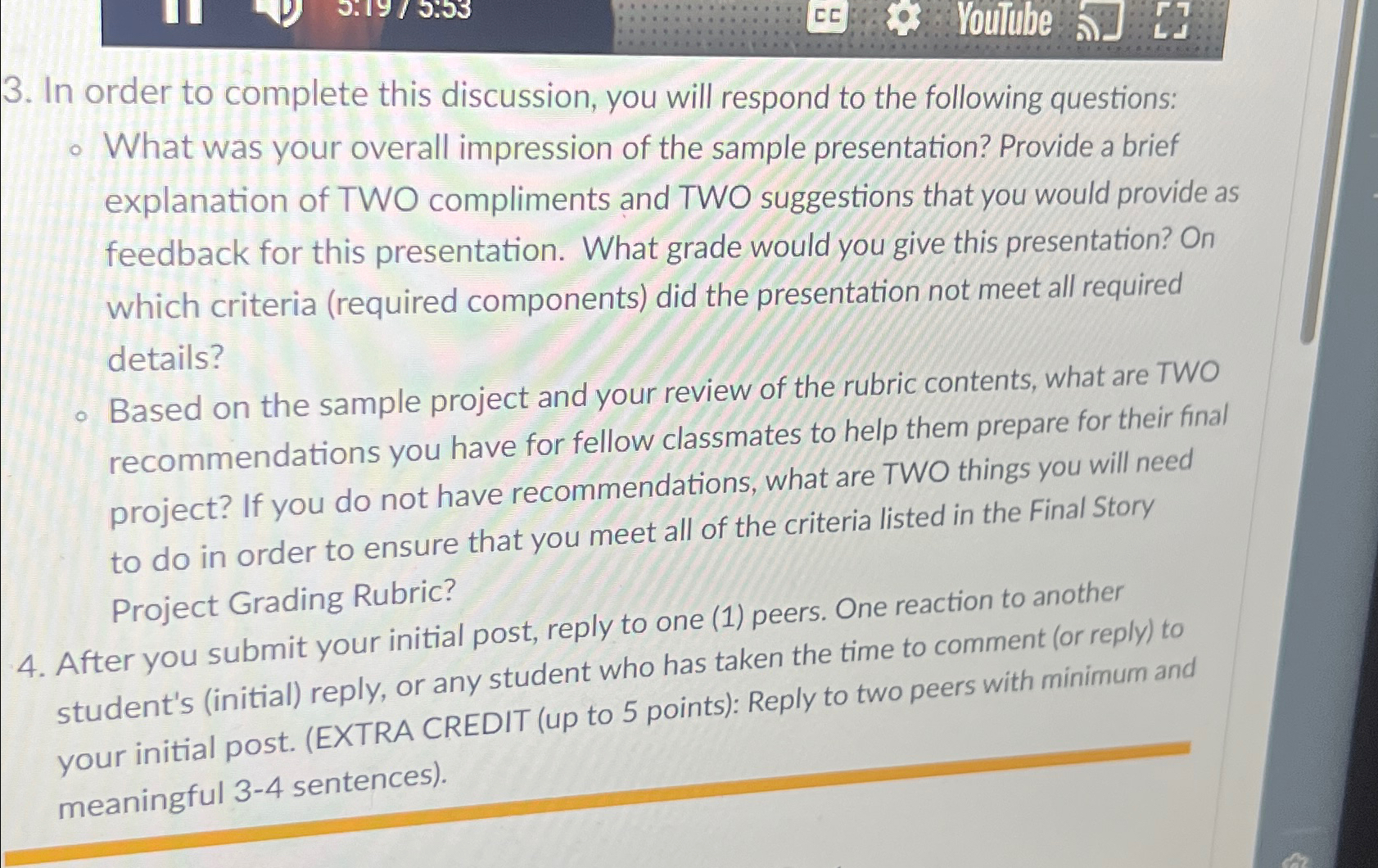 Solved In order to complete this discussion, you will | Chegg.com