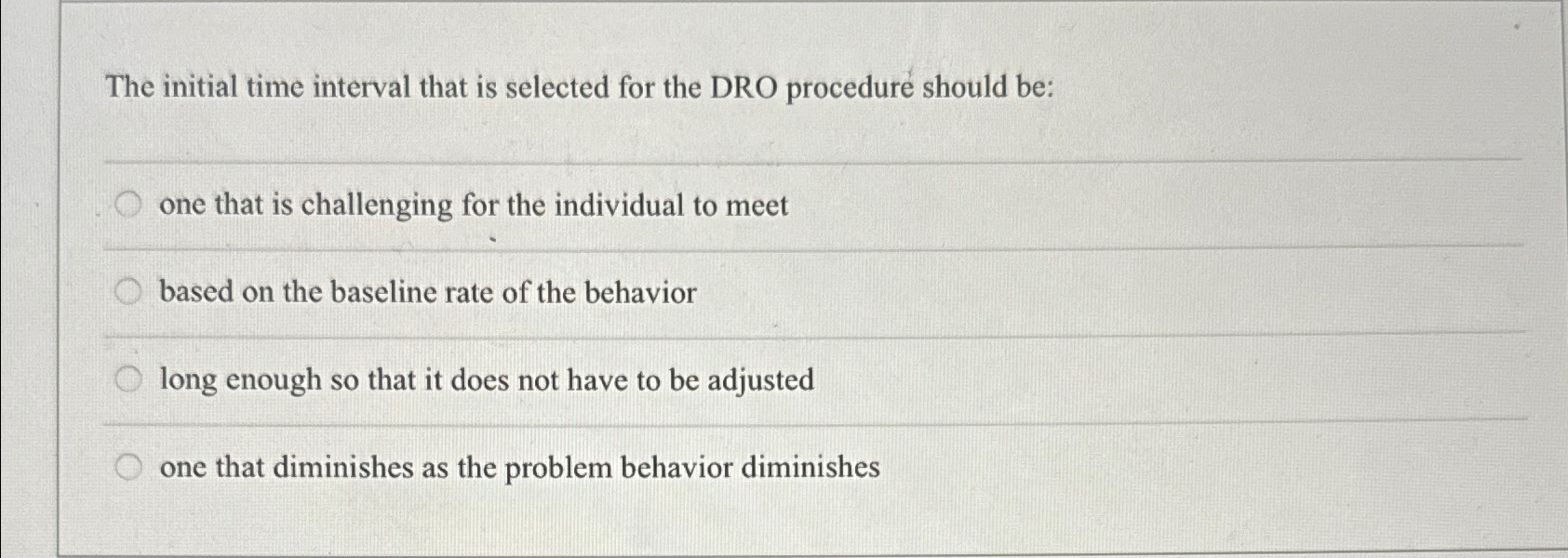 Solved The initial time interval that is selected for the | Chegg.com