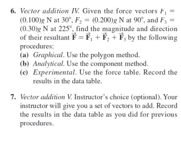 Solved 2. Vector addition I. Given two vectors with | Chegg.com