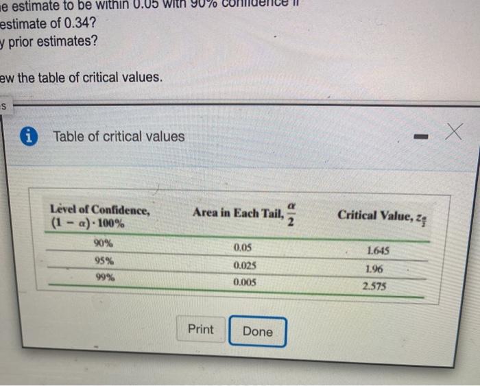 Solved A researcher wishes to estimate the proportion of | Chegg.com