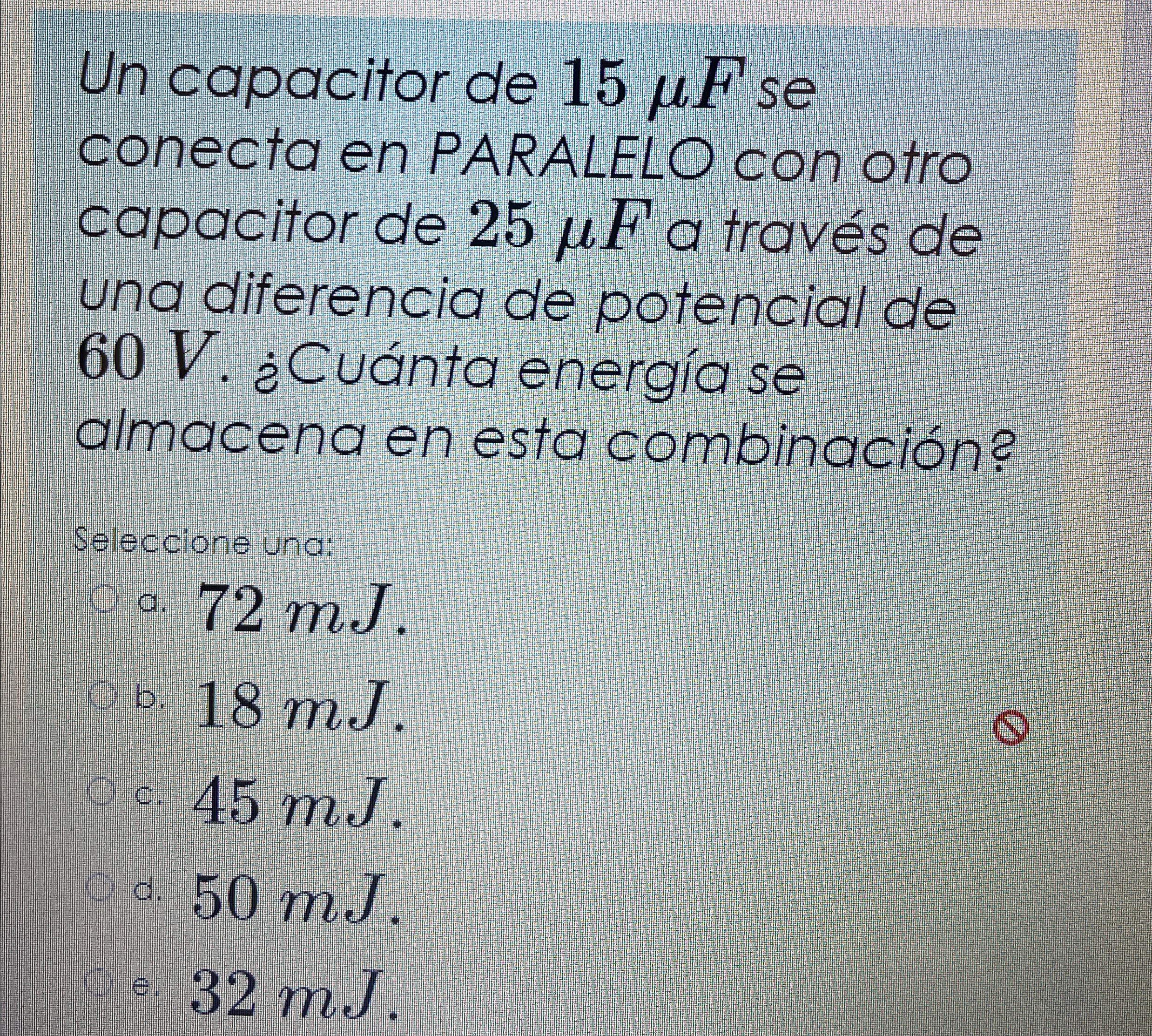 Solved Un capacitor de 15 ﻿microfaradios se conecta en | Chegg.com