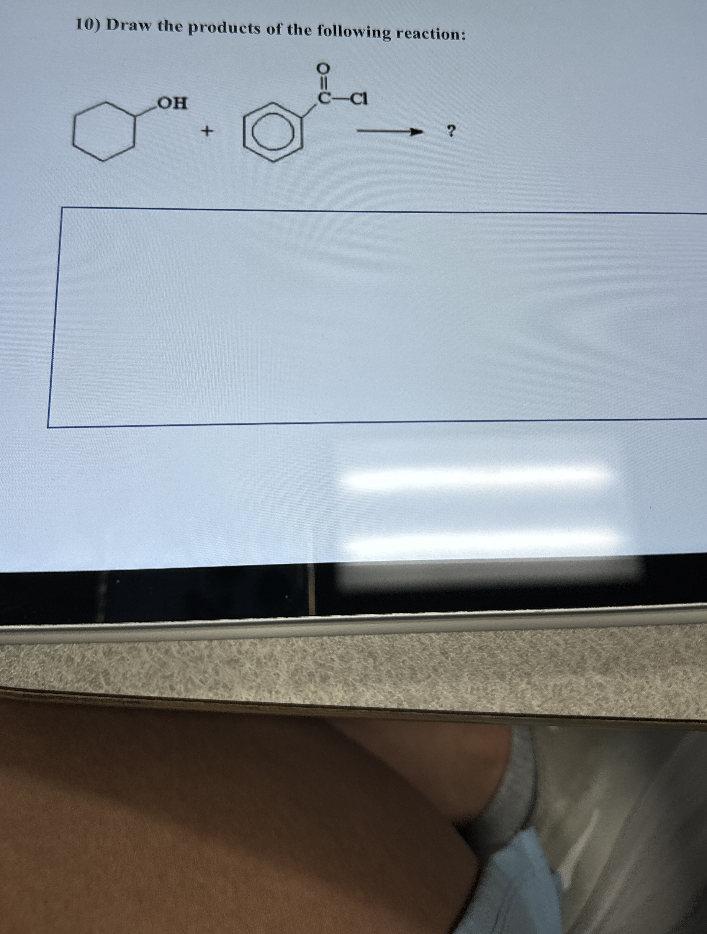 Solved Draw the products of the following reaction: | Chegg.com