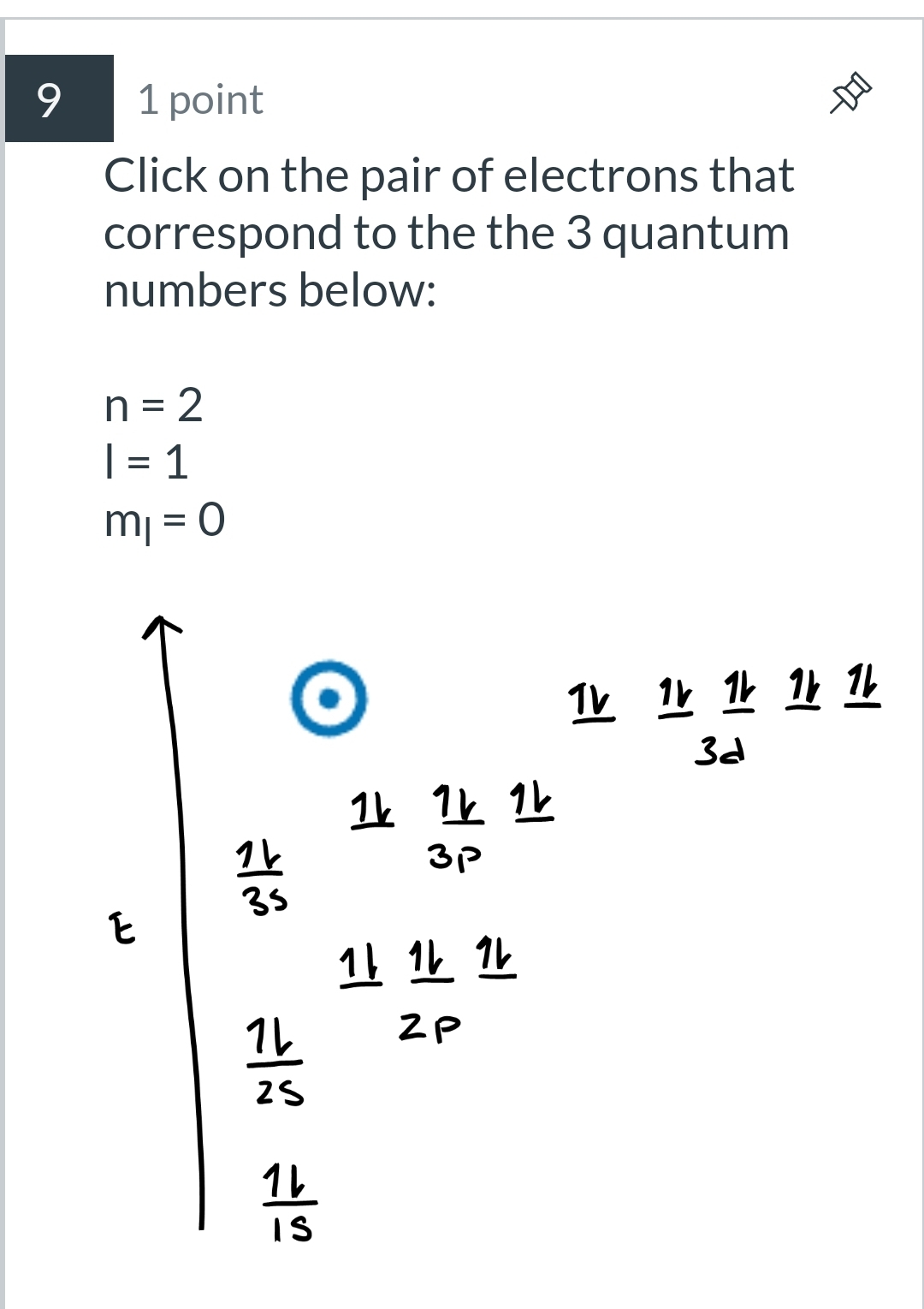 Solved 91 ﻿pointClick on the pair of electrons that | Chegg.com