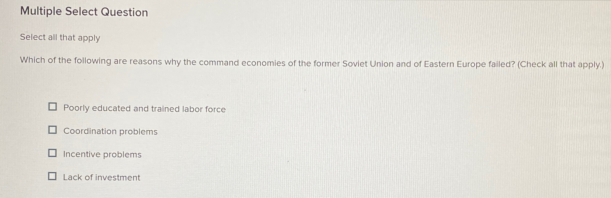 Solved Multiple Select QuestionSelect all that applyWhich of | Chegg.com
