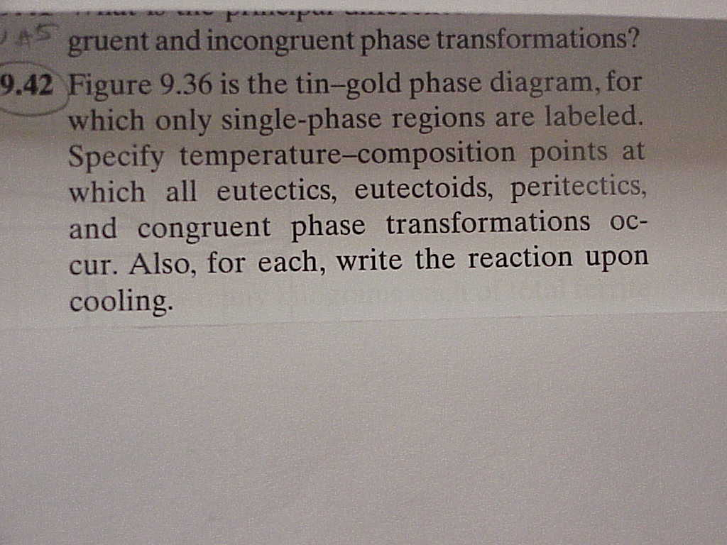 gruent and incongruent phase transformations? is the | Chegg.com