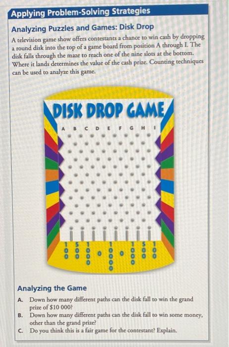 Solved Applying Problem-Solving Strategies Analyzing Puzzles | Chegg.com