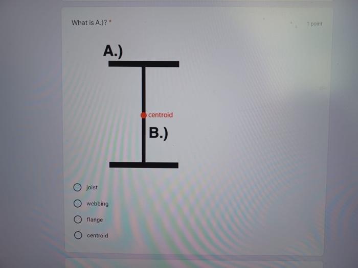 Solved What is B.)? 1 point W12x45 IT Tła ) B.) A.) W = wide | Chegg.com