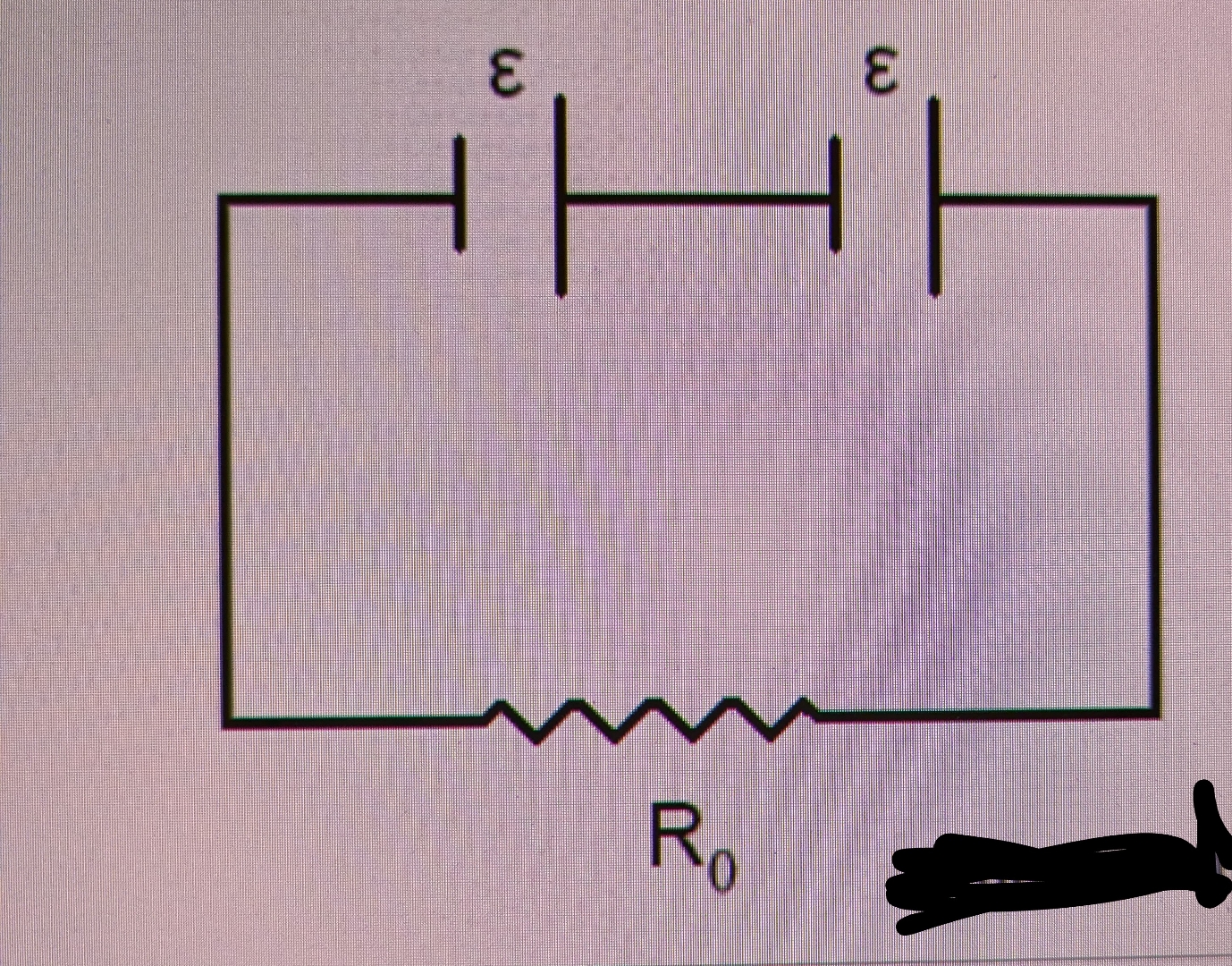 Solved Two batteries with emf E=3V ﻿and internal resistance | Chegg.com
