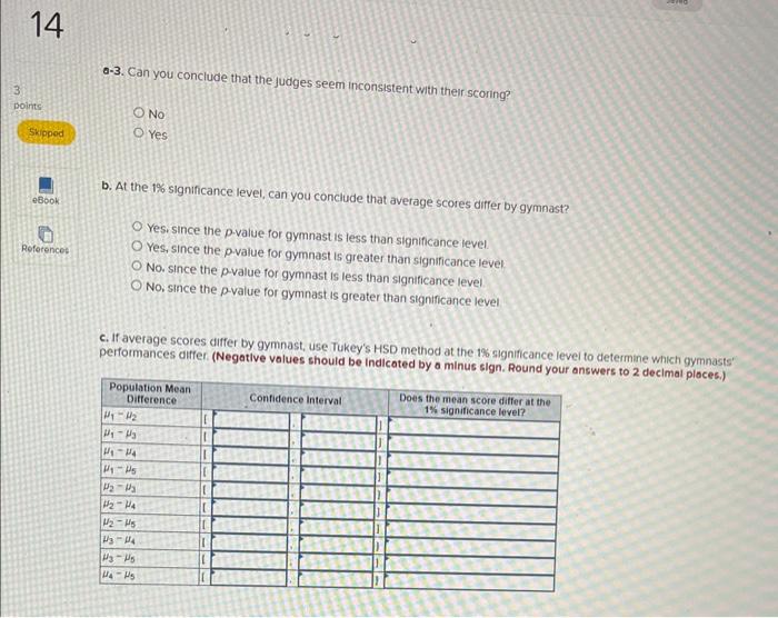 Solved At a gymnastics meet, three judges evaluate the | Chegg.com