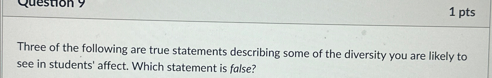 Solved Three of the following are true statements describing | Chegg.com