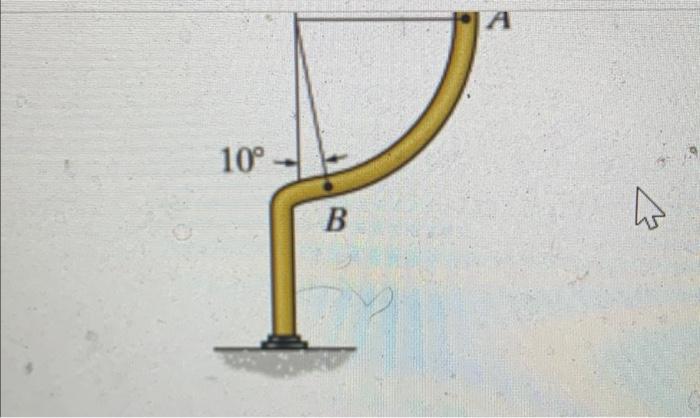 Solved A small, 6.5-lb collar slides along the vertical, | Chegg.com