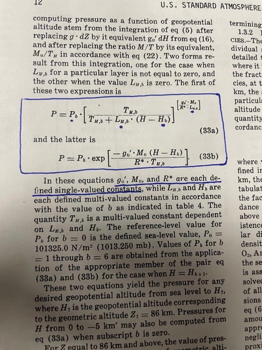 use the 2 equations below (33a and 33b) to find psi | Chegg.com