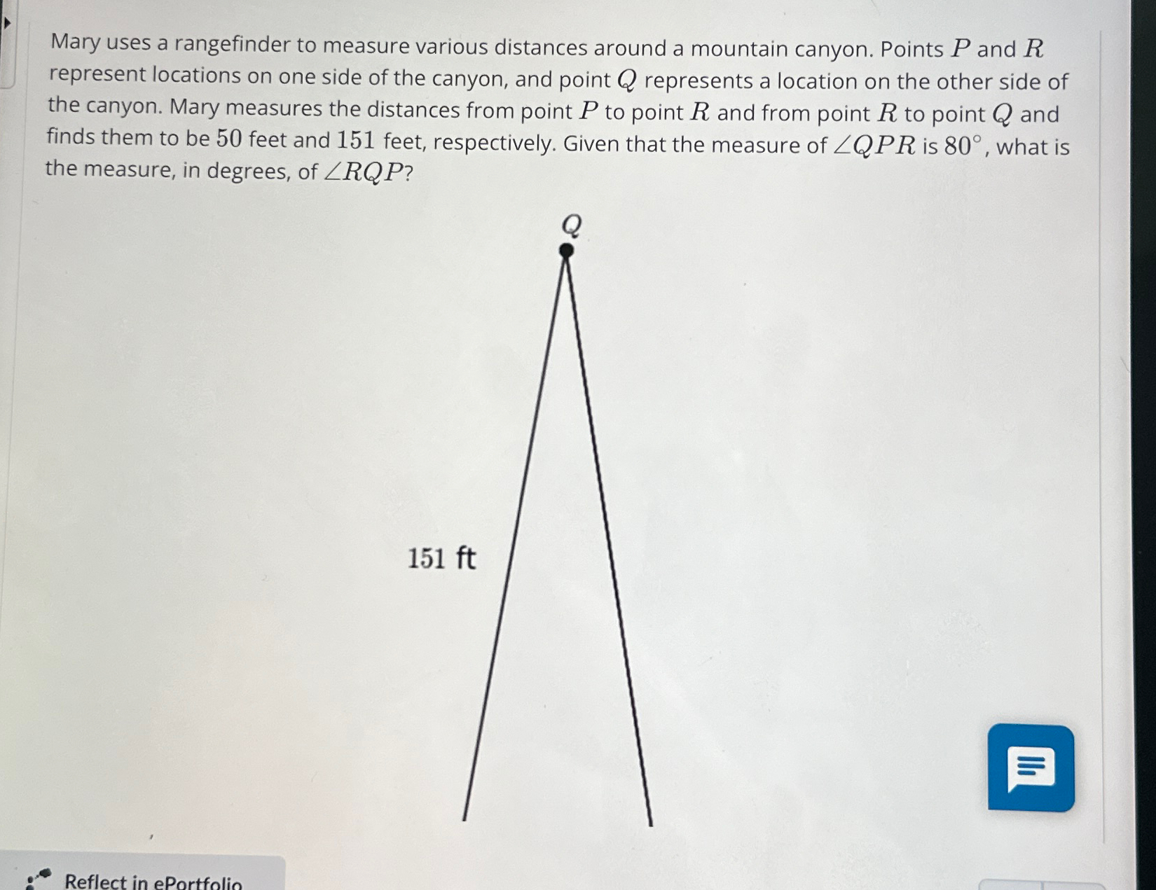 Solved Mary uses a rangefinder to measure various distances | Chegg.com