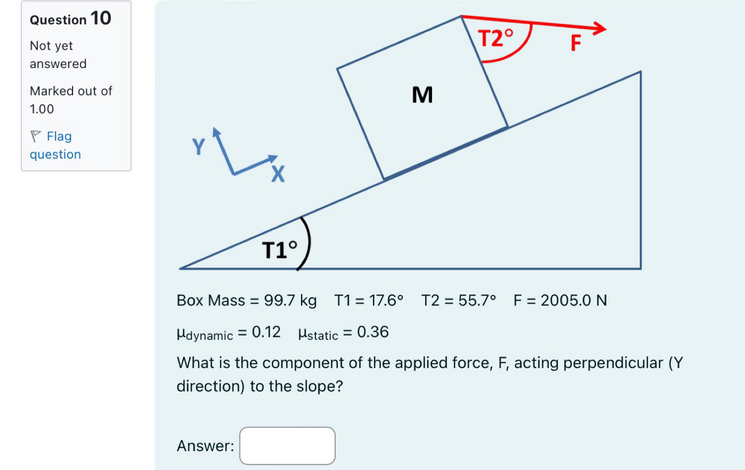 Solved Box Mass | Chegg.com