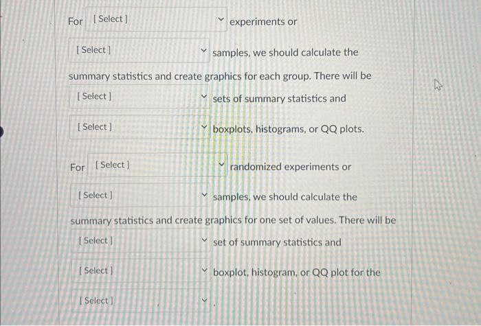 Solved For experiments or samples, we should calculate the | Chegg.com
