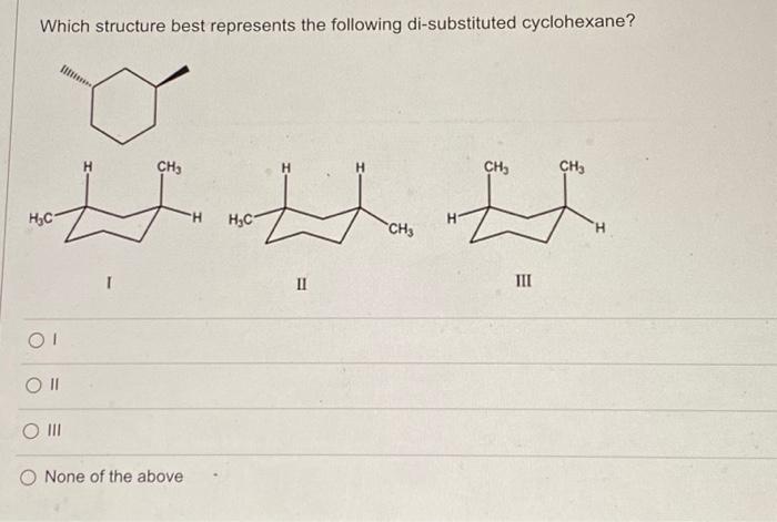 Solved Which structure best represents the following | Chegg.com