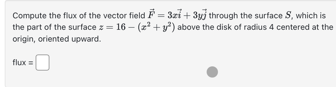 Solved Compute the flux of the vector field | Chegg.com