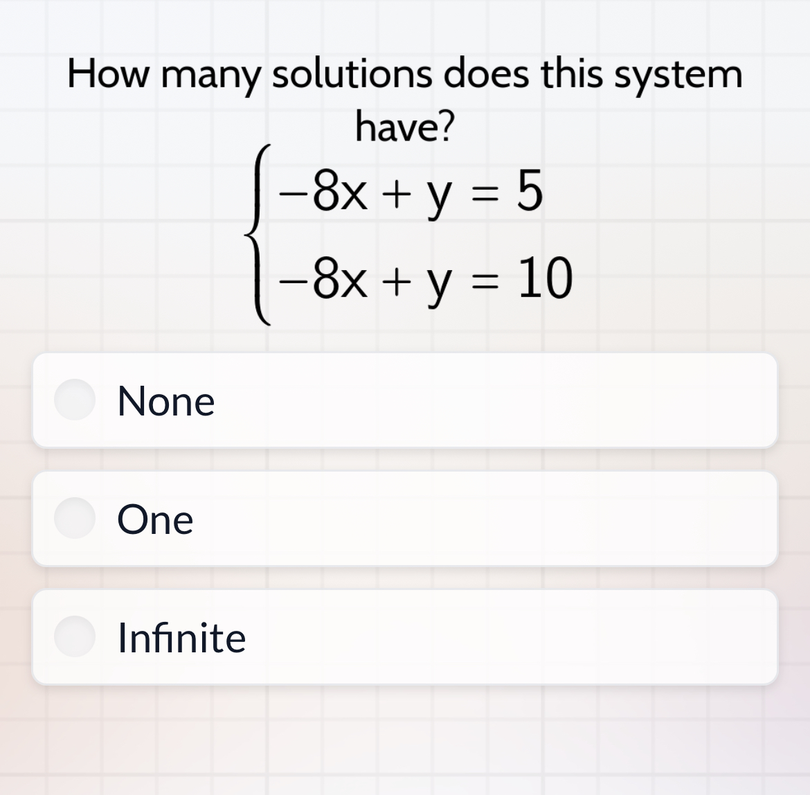 Solved How many solutions does this system | Chegg.com