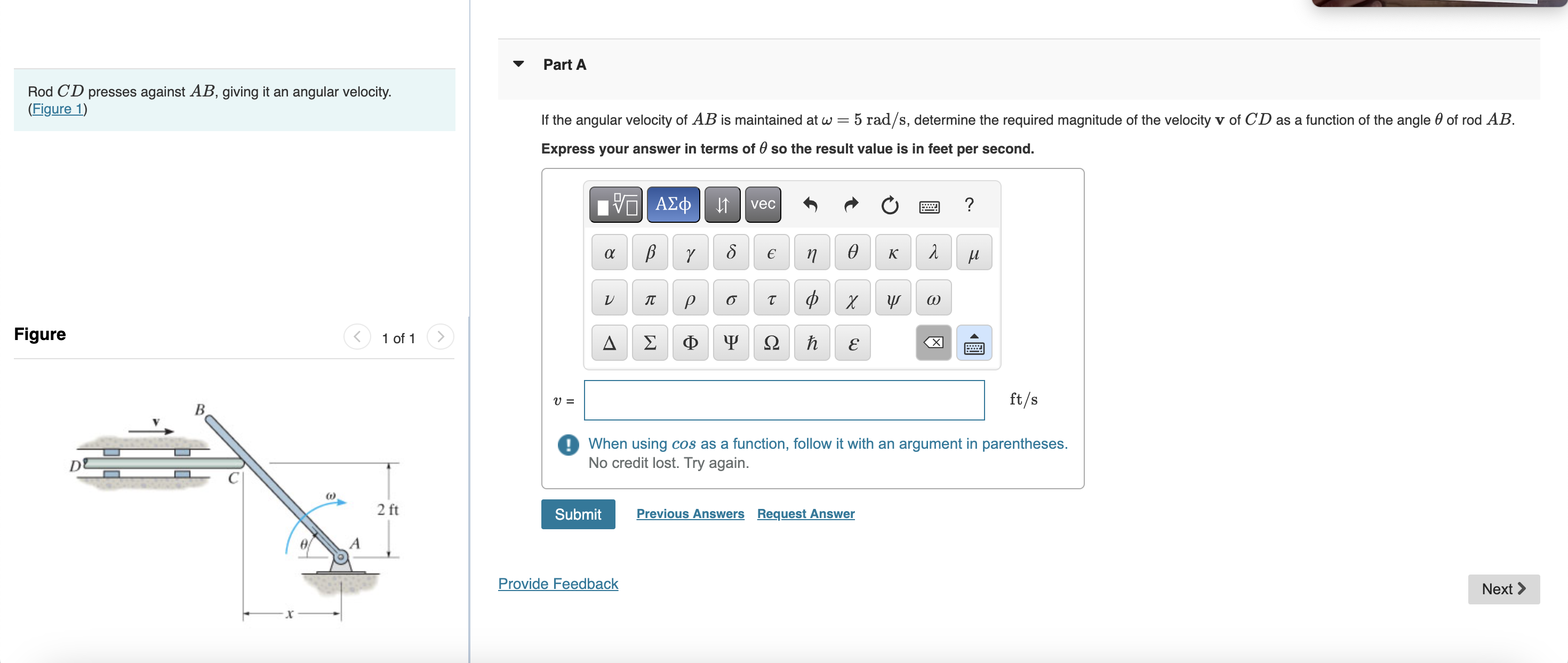 Solved Part Arod Cd ﻿presses Against Ab ﻿giving It An