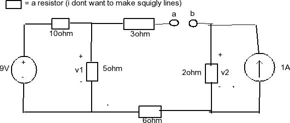 Solved find the values of v1, v2, and vab = a resistor (i | Chegg.com