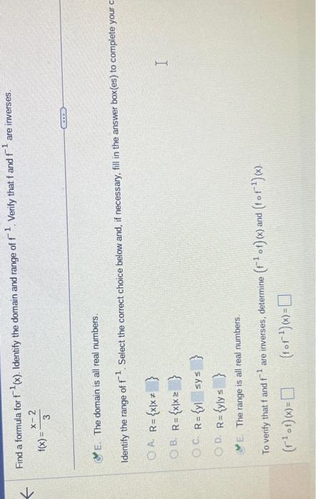 Solved Restrict the domain of f(x) so that f is one-to-one. | Chegg.com
