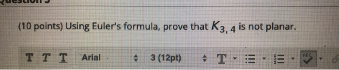 Solved KUGLIUI (10 points) Using Euler's formula, prove that | Chegg.com