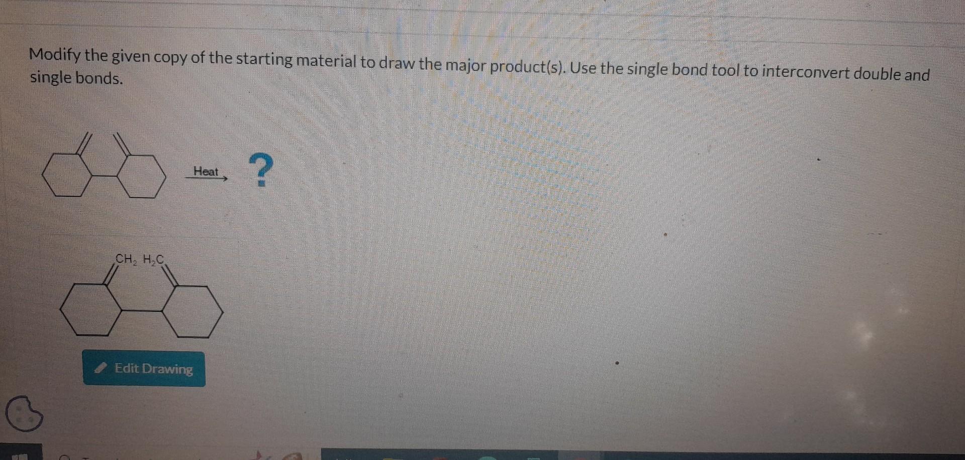 Solved Modify the given copy of the starting material to | Chegg.com