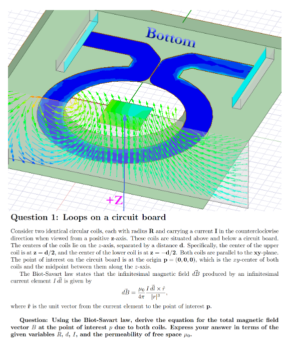 Solved Question 1: Loops on ﻿a circuit boardConsider two | Chegg.com