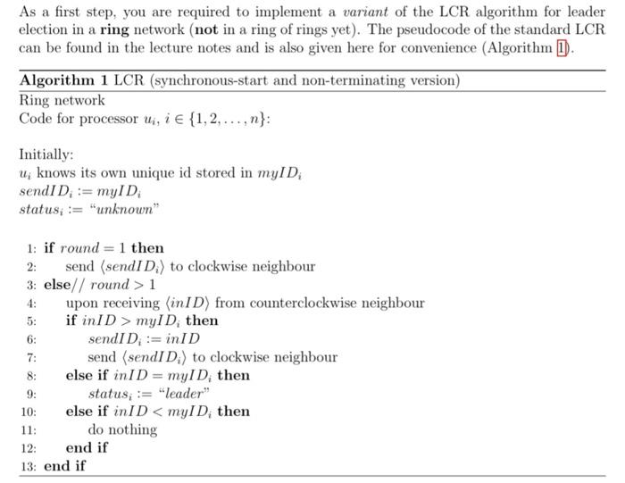 Solved In Java Please Please Implement An Asynchronous Start 1637