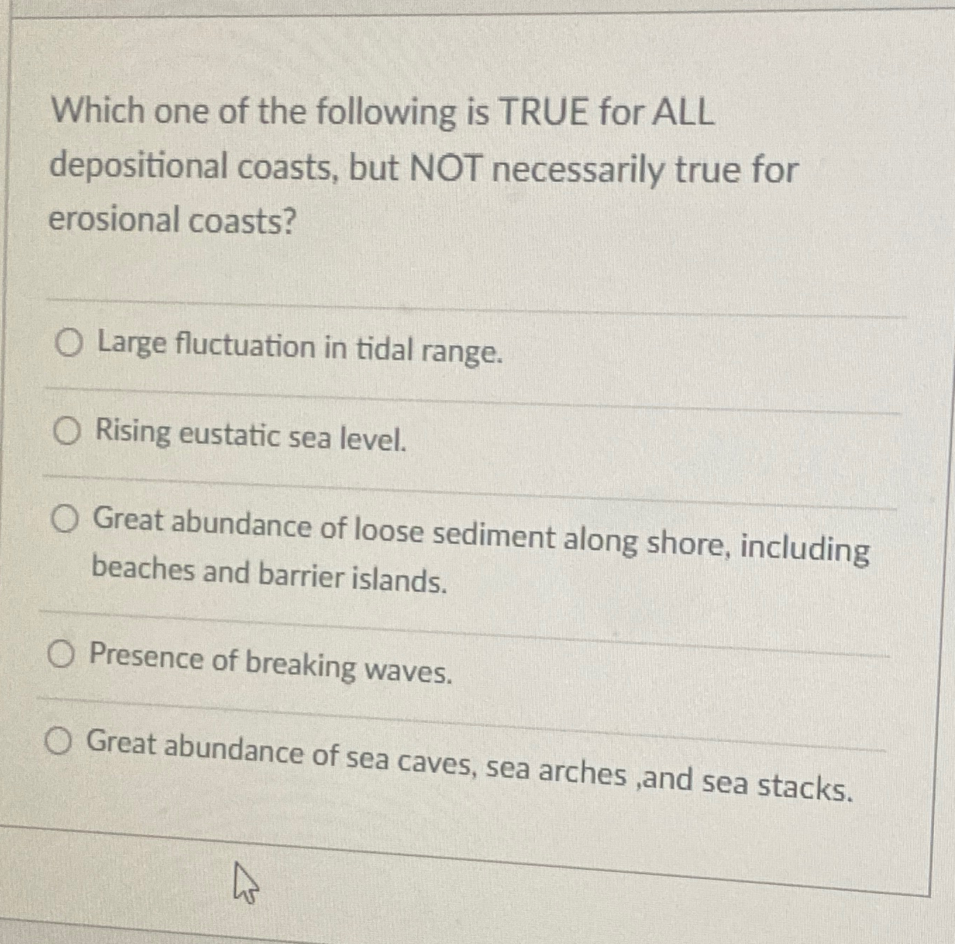 Solved Which one of the following is TRUE for ALL | Chegg.com