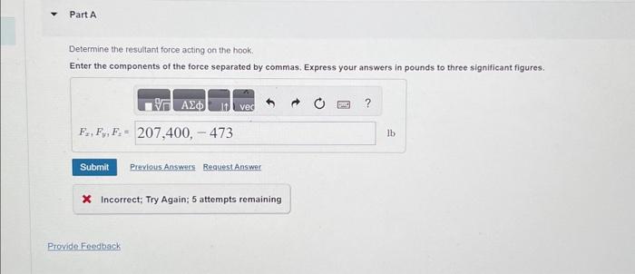 Solved Figure Determine The Resultant Force Acting On The