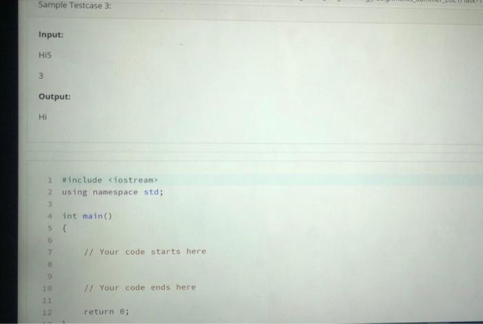 Solved Task - 1 - D: String editing Collapse context You are | Chegg.com